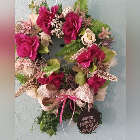 Hand Crafted | Other | Hand Crafted Flower Wreath | Poshmark